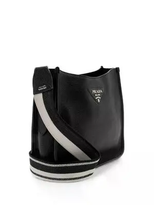 Prada Vitello Daino Logo Shoulder Bag