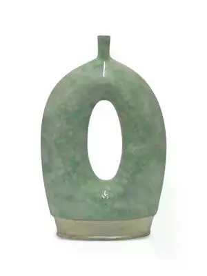 ENZO DE GASPERI Eden Cut-out Vase - Green