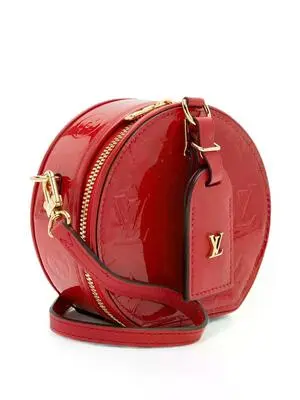 LOUIS VUITTON 2019 Monogram Vernis Boite Chapeau Shoulder Bag