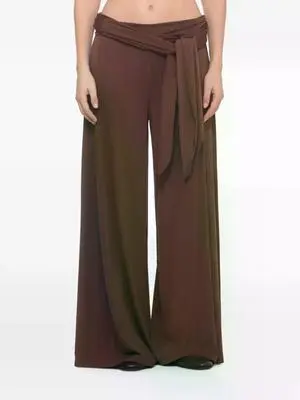 Marella Tie-waist Palazzo Pants