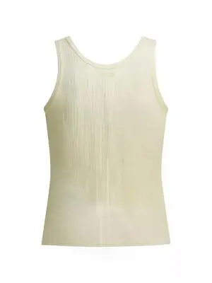 Kapital Slogan-print Ribbed Vest
