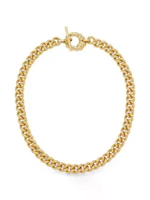 YOJ Coral Curb Chain Necklace - Gold