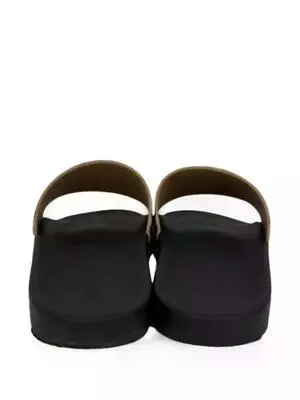 Burberry Check-print Slide Sandals