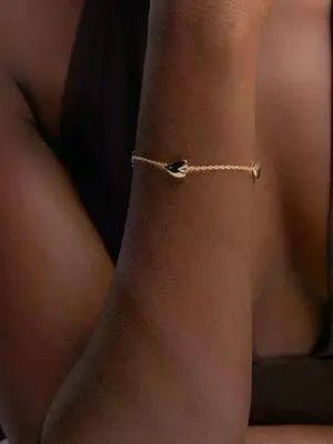 YOJ Mini Love Heart Chain Bracelets