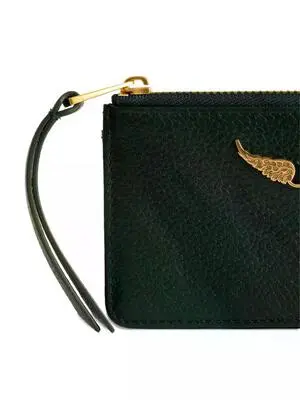 Zadig&Voltaire Zv Grained Leather Cardholder