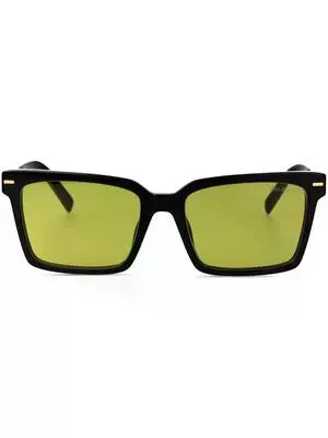 Miu Miu Rectangle-frame Sunglasses - Black