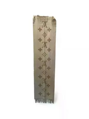 LOUIS VUITTON Reykjavik Fringed Scarf