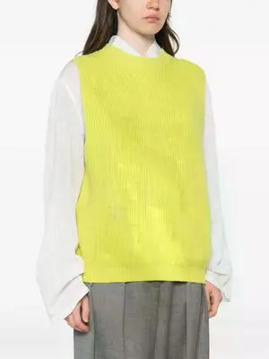 Liviana Conti Ribbed-knit Vest