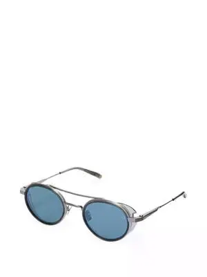 AKONI Astria Round-frame Sunglasses