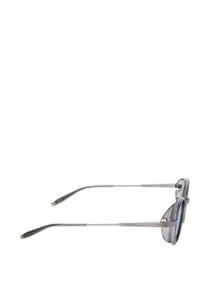 AKONI Astria Round-frame Sunglasses