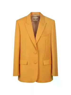 Valentino Garavani Single-breasted Blazer - Orange