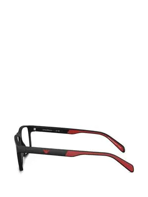Emporio Armani Rectangle Frame Eyeglasses