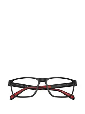 Emporio Armani Rectangle Frame Eyeglasses