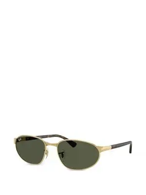 Ray-ban Oval-frame Sunglasses - Brown