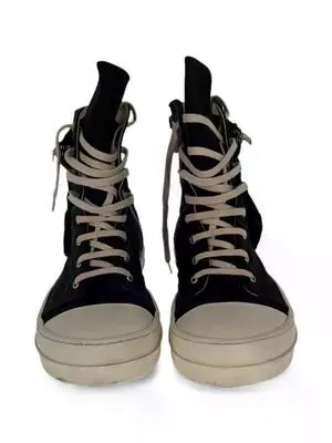 Rick Owens Zip-pocket High-top Sneakers