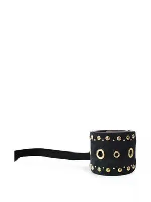 Maje Azalea Tassel Belt - Black