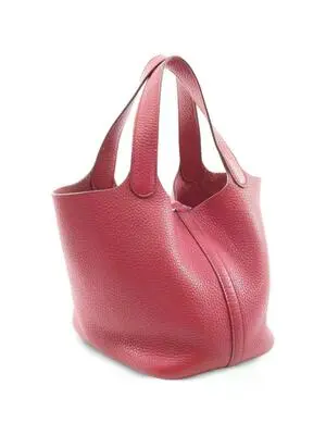 Hermès 2015 Picotin Lock Pm Tote Bag - Red