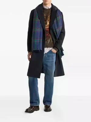 Etro Double-breasted Cashmere Coat