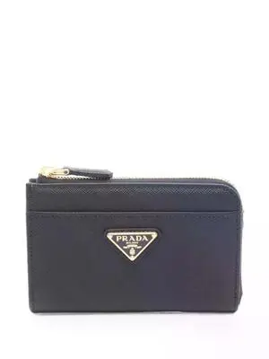 Prada 2020s Saffiano Leather Coin Purse