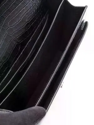 Saint Laurent 2010s Medium Sunset Leather Shoulder Bag