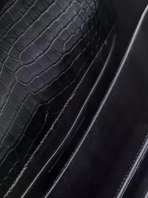 Saint Laurent Medium Sunset Shoulder Bag - Black