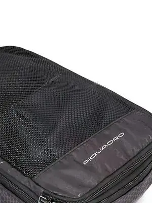 PIQUADRO Mesh Panelled Logo-print Packing Cube