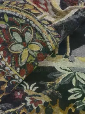 Etro Paisley Leopard-print Scarf