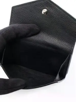 LOUIS VUITTON 2000s Lockmini Trifold Leather Wallet