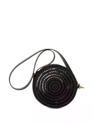 Saint Laurent Loulou Round Crossbody Bag - Black