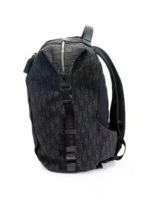 Dior Safari Oblique Backpack - Black
