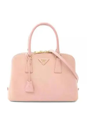 Prada Saffiano Lux Handbag - Pink