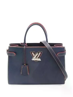 LOUIS VUITTON 2017 Twist Epi Two-way Handbag - Blue