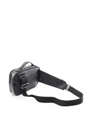 LOUIS VUITTON Eclipse Monogram Messenger Bag - Black