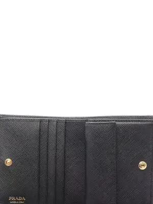 Prada 2020s Saffiano-leather Bi-fold Wallet