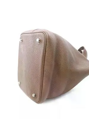Hermès 2020 Mm Picotin Lock Leather Handbag - Brown