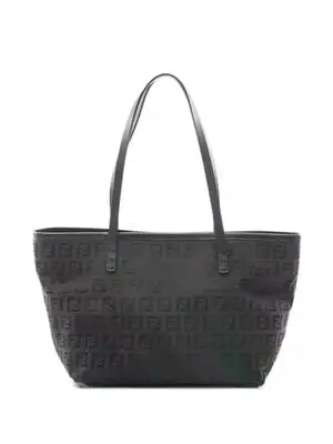 Fendi Zucchino Tote Bag - Brown