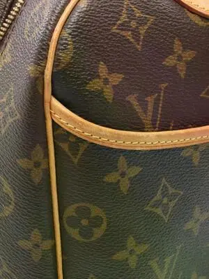 LOUIS VUITTON Monogram Canvas Deauville Tote Bag