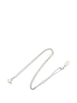 VIVIENNE WESTWOOD Balbina Orb Pendant Necklace With Faux Pearl - Silver