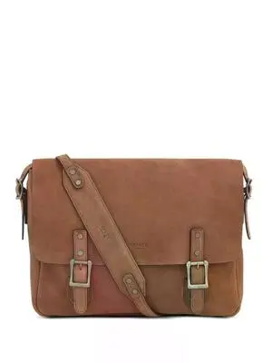 OSPREY Large Clayton Buckle-fastening Messenger Bag - Brown