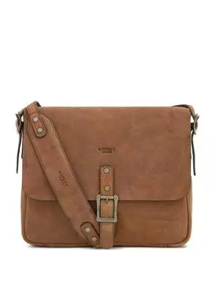 OSPREY Clayton Buckle-fastening Messenger Bag - Brown