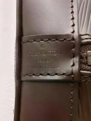 LOUIS VUITTON 2004 Epi Leather Alma Tote Bag - Brown