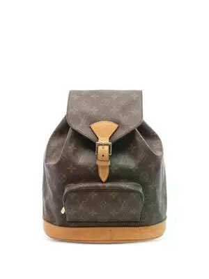 LOUIS VUITTON Monogram Mini Montsouris Backpack - Brown