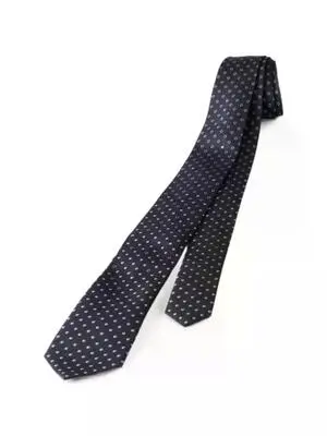 Prada Silk Neck Tie - Blue