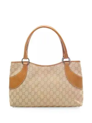 Gucci Gg Canvas Tote Bag - Neutrals
