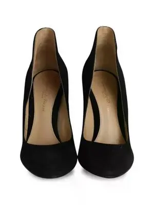 GIANVITO ROSSI Round-toe Flared Pumps