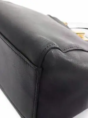 Fendi 2000s Mini Peekaboo Two-way Leather Handbag