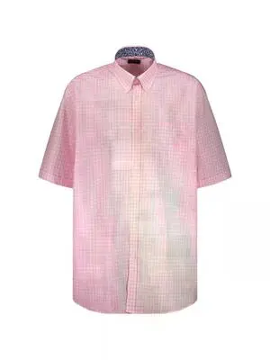 Paul & Shark Gingham-check Short-sleeve Shirt
