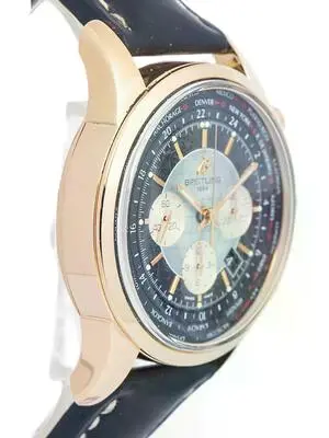 Breitling Transocean Unitime Chronograph Watch