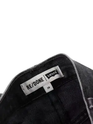 RE/DONE Customised Levi's High-rise Trousers - Black