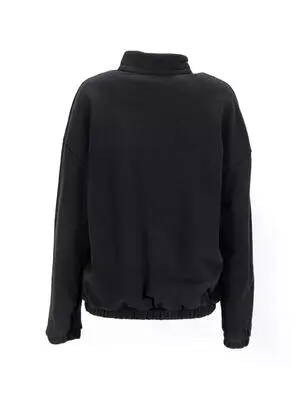 TOTEME Half-zip Cotton Sweatshirt